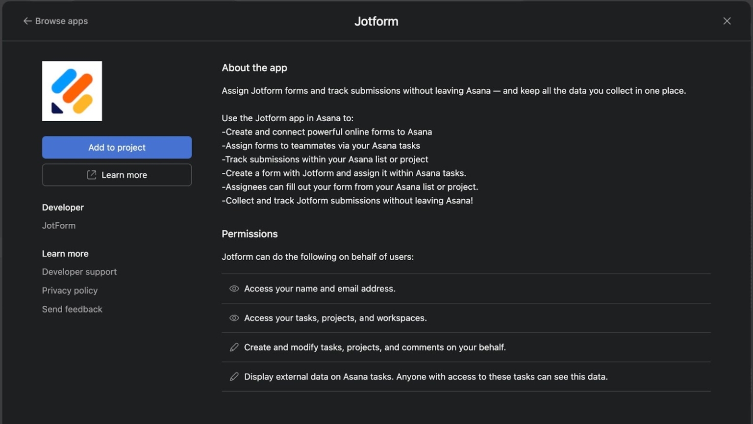 How to create forms in Asana | The Jotform Blog
