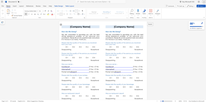 How to create a survey in Microsoft Word | The Jotform Blog