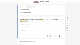 How to add a link to a Google Form | The Jotform Blog