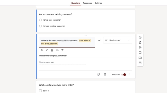 How to add a link to a Google Form | The Jotform Blog