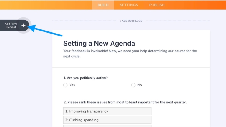 How to add ranked choices in questions in Google Forms | The Jotform Blog