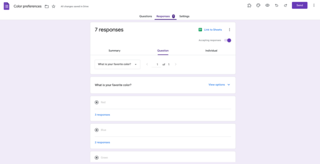 How to see responses on Google Forms | The Jotform Blog