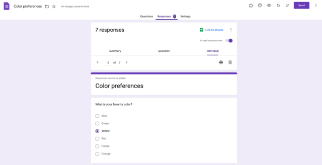 How to see responses on Google Forms | The Jotform Blog