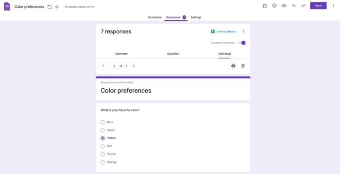 How to see responses on Google Forms | The Jotform Blog