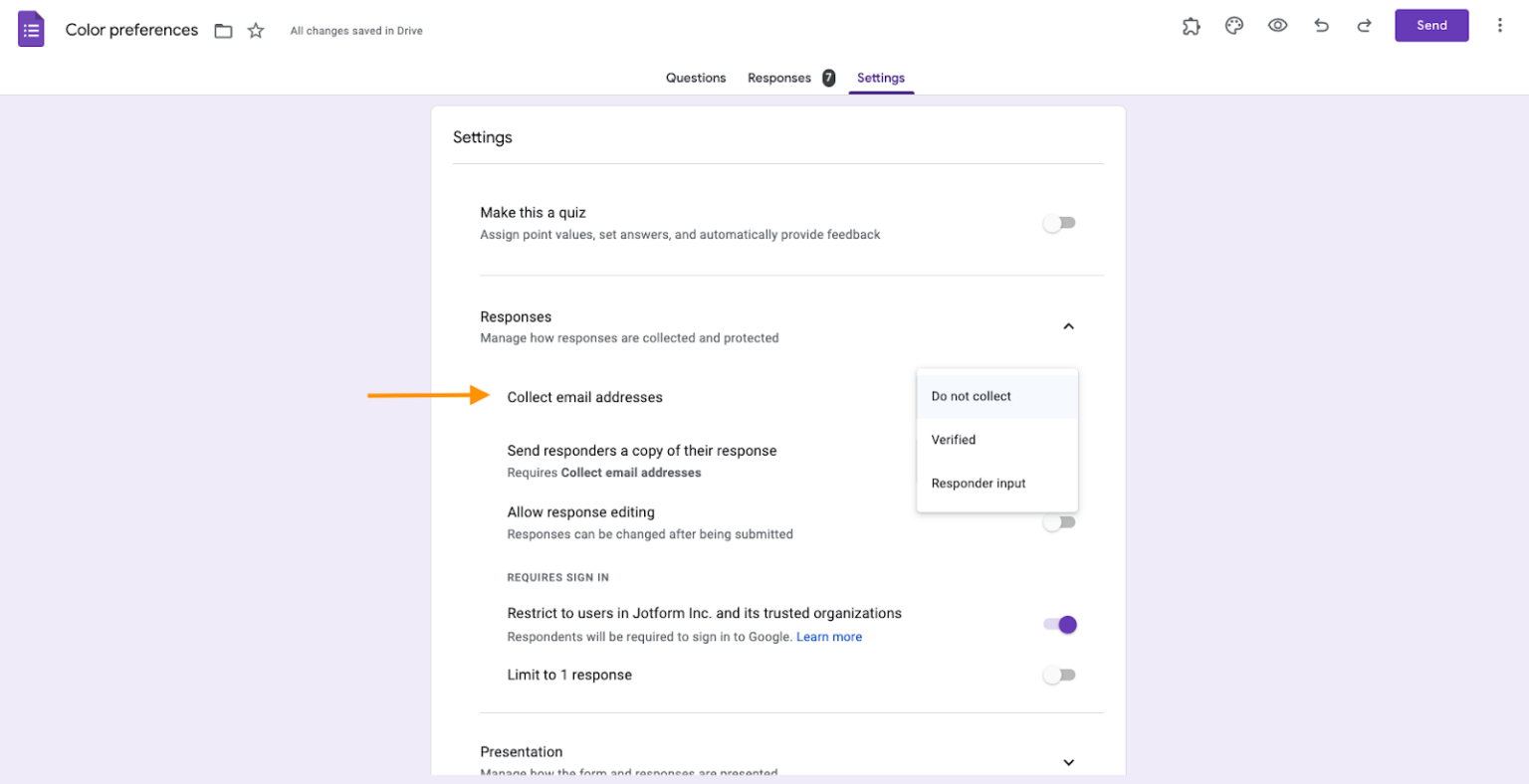 How to see responses on Google Forms | The Jotform Blog