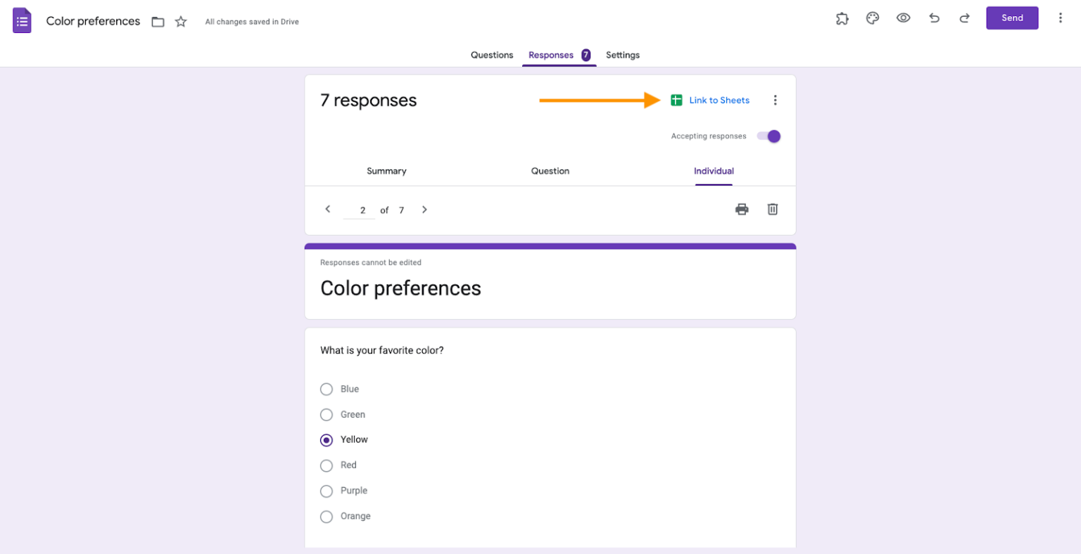 How to see responses on Google Forms | The Jotform Blog