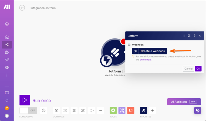 How to Integrate Jotform With Other Apps Through Make