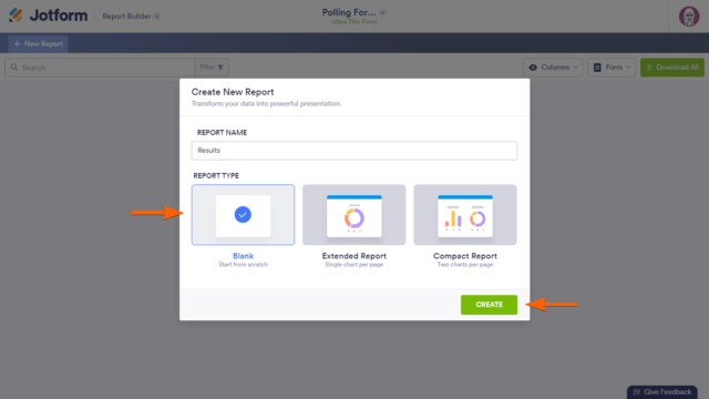 How to Show Poll Results