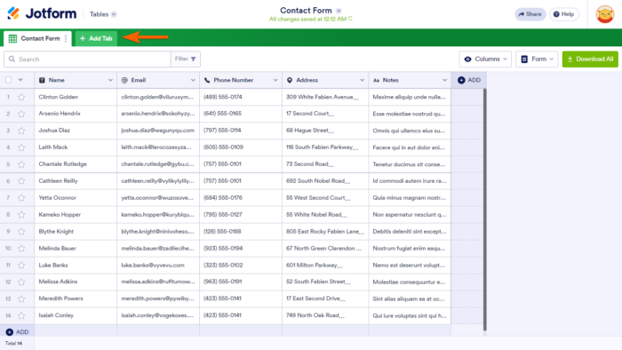 How to Create Automated Reports in Jotform Tables