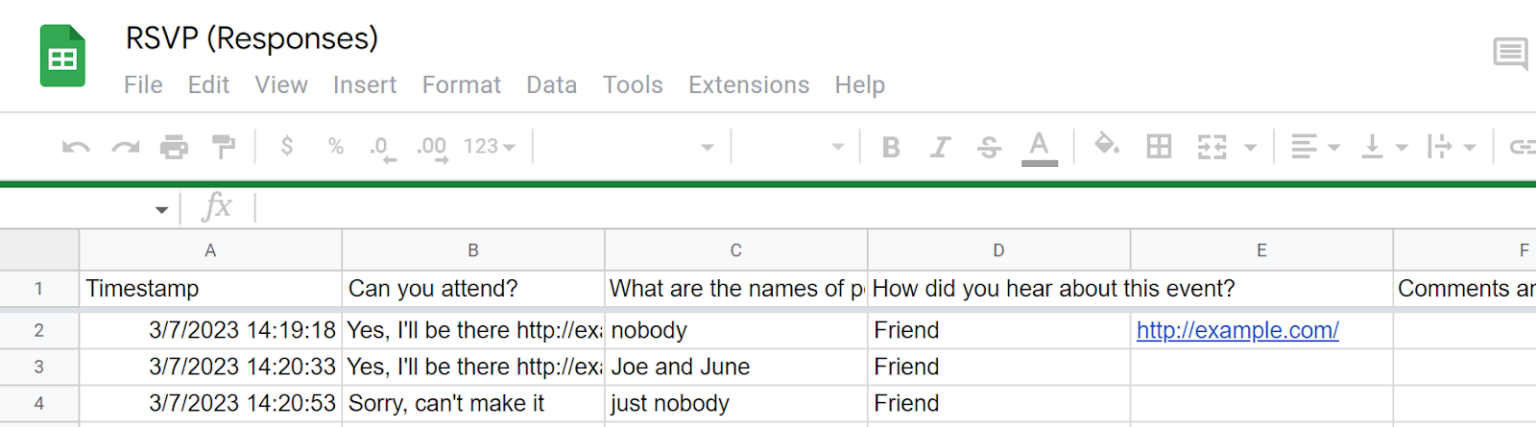 How to connect a database to Google Forms | The Jotform Blog