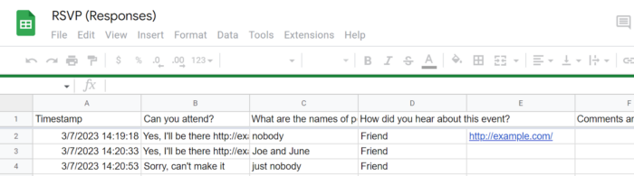 How to connect a database to Google Forms | The Jotform Blog