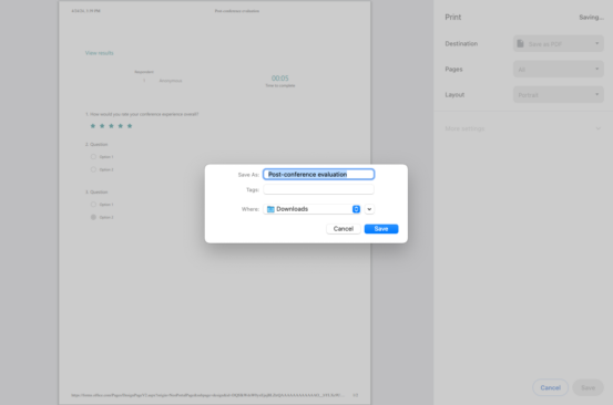 How to convert Microsoft Forms responses to PDF | The Jotform Blog