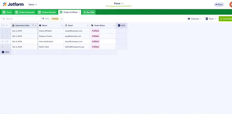 Inbox or Tables: How teams manage data with Jotform Enterprise | The ...