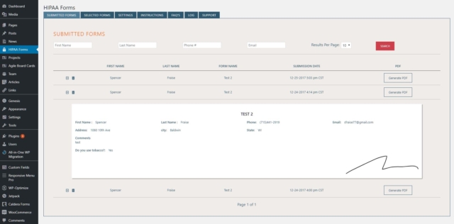HIPAA forms for WordPress: A primer | The Jotform Blog
