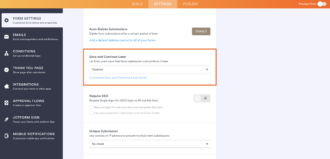 How to activate “Save and Continue” in Gravity Forms | The Jotform Blog