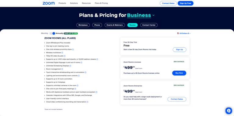 Zoom pricing plans comparison | The Jotform Blog