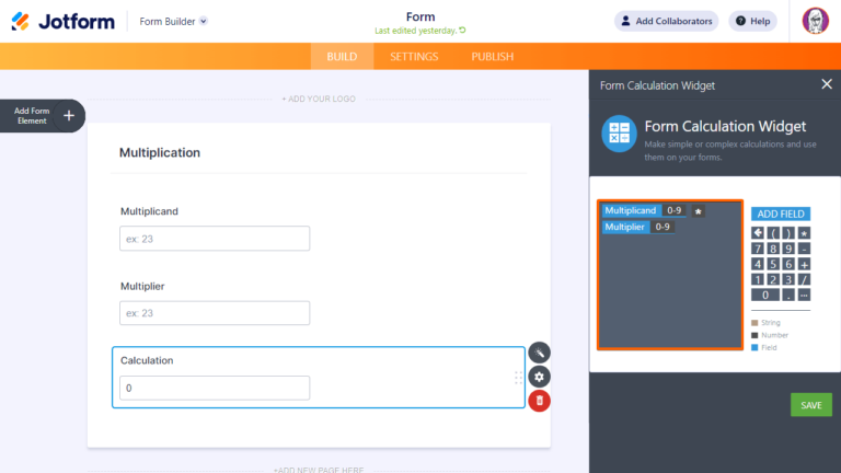 How to add calculated fields in Google Forms | The Jotform Blog