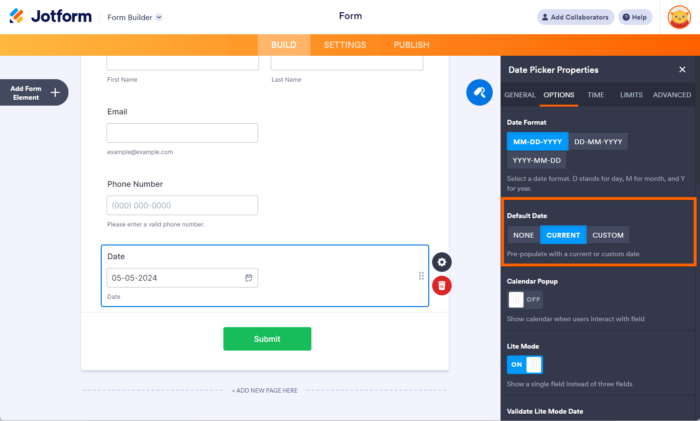 How to Get the Actual Submission Date on Offline Forms