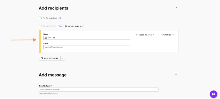 How to upload a document to Docusign | The Jotform Blog