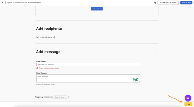 How to upload a document to Docusign | The Jotform Blog