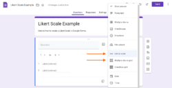 How to create Likert scale questions in Google Forms | The Jotform Blog