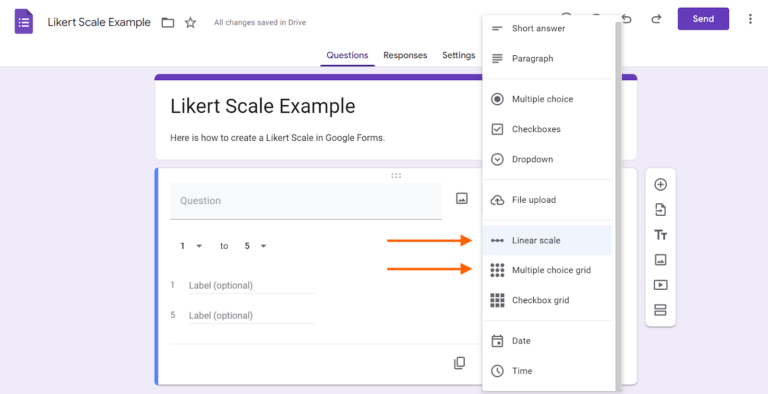 How to create Likert scale questions in Google Forms | The Jotform Blog