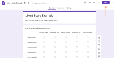 How to create Likert scale questions in Google Forms | The Jotform Blog