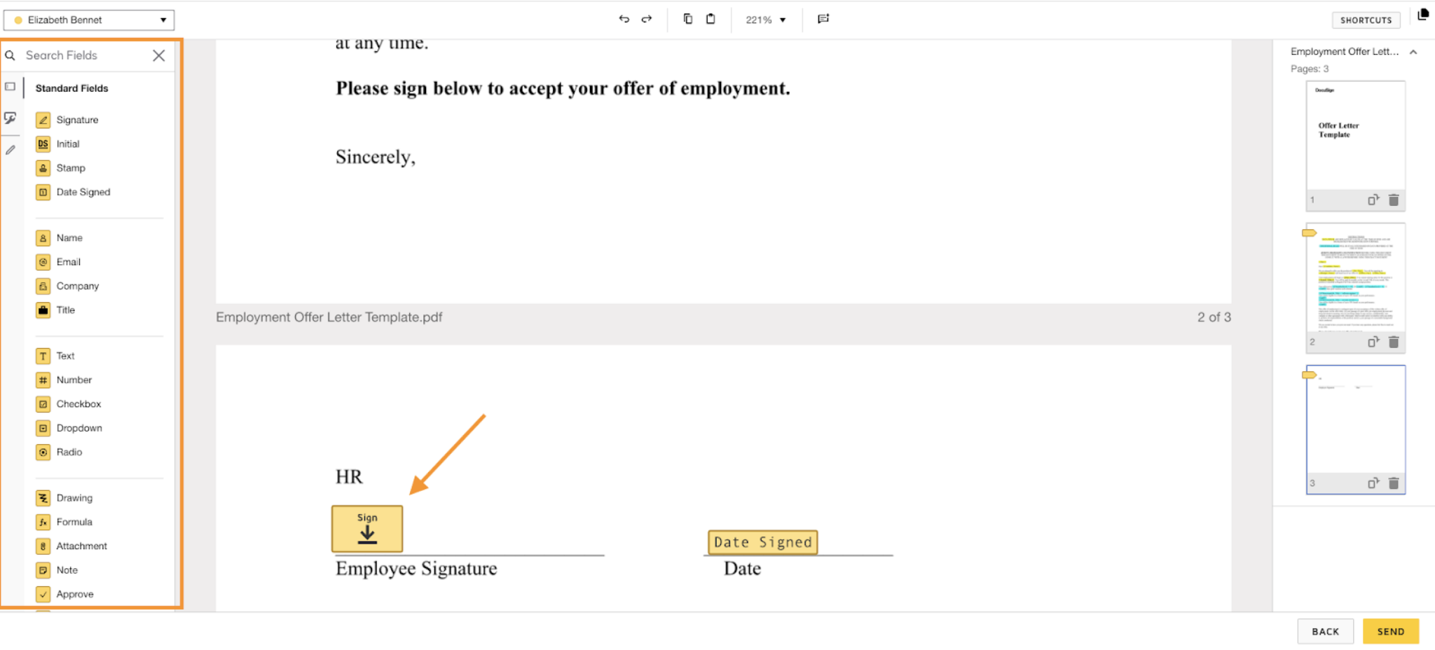 How to upload a document to Docusign | The Jotform Blog