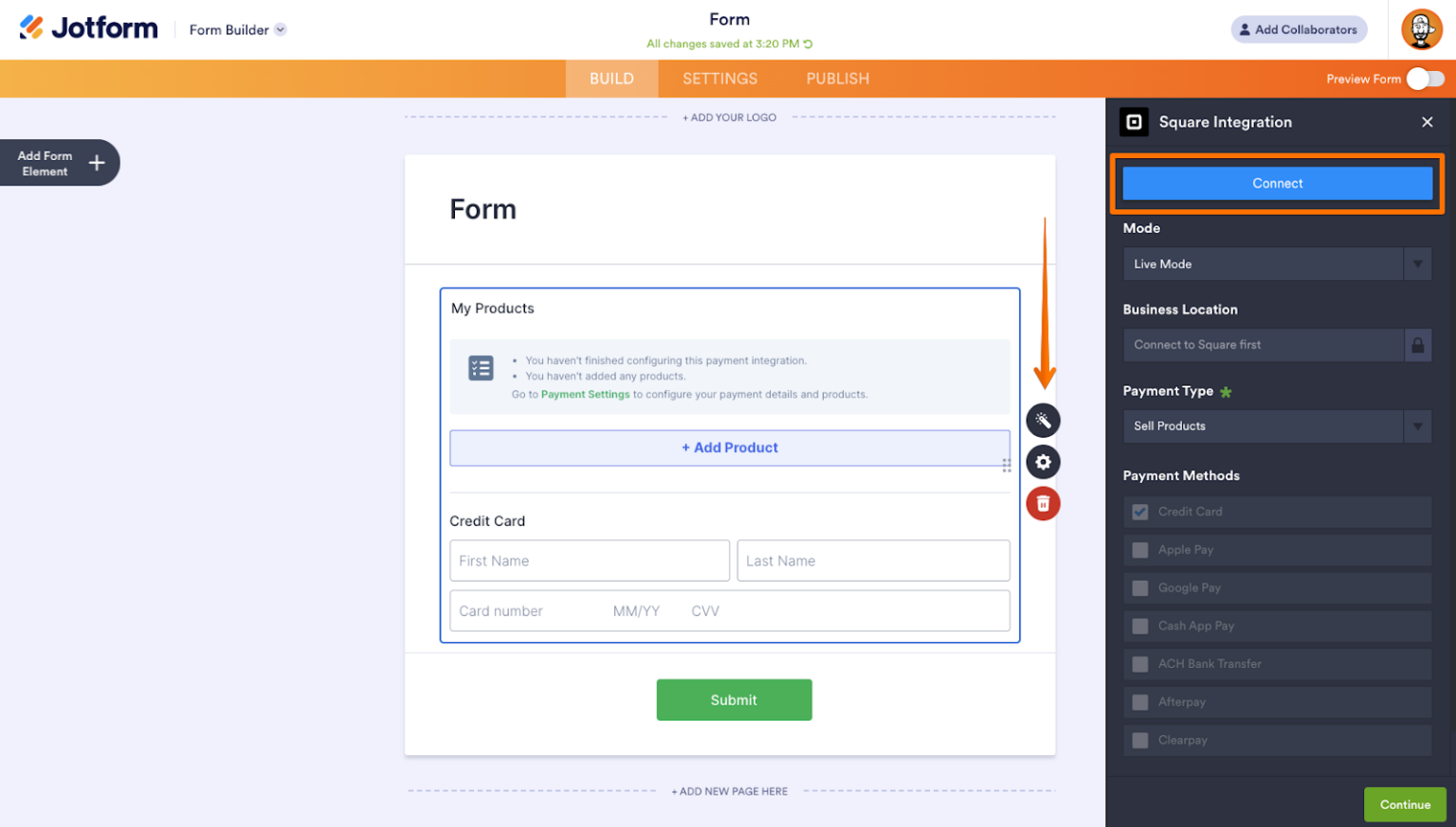 Announcing Square ACH and Afterpay/Clearpay for Jotform Enterprise ...