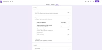 How to make a shirt order form in Google Forms | The Jotform Blog