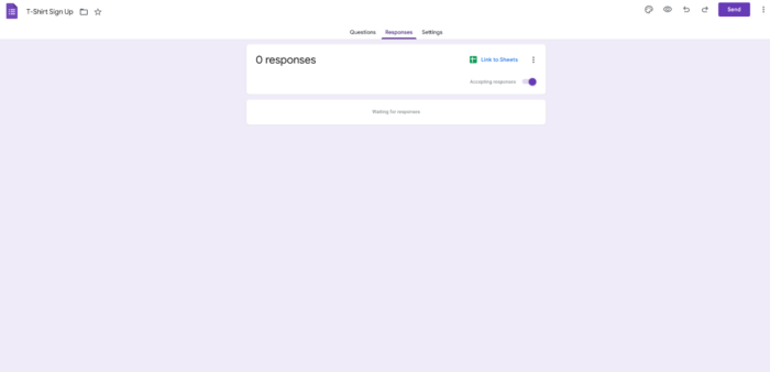 How to make a shirt order form in Google Forms | The Jotform Blog
