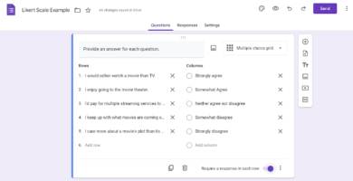 How to create Likert scale questions in Google Forms | The Jotform Blog