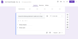 How to create Likert scale questions in Google Forms | The Jotform Blog
