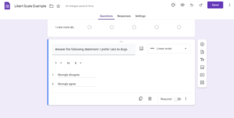 How to create Likert scale questions in Google Forms | The Jotform Blog