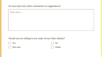 70+ food survey questions your restaurant should ask | The Jotform Blog