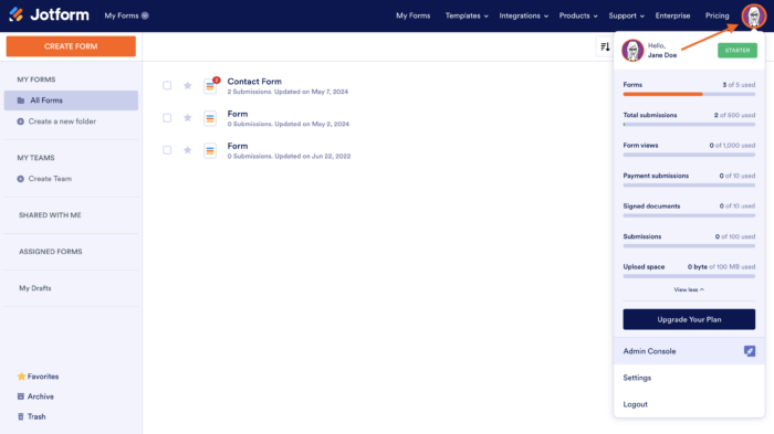 Understanding Your Account Usage and Limits