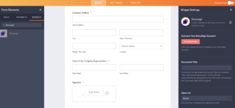 How to create Docusign forms with Jotform’s widget | The Jotform Blog