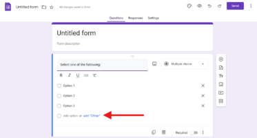 How to use multiple choice with comments on Google Forms | The Jotform Blog