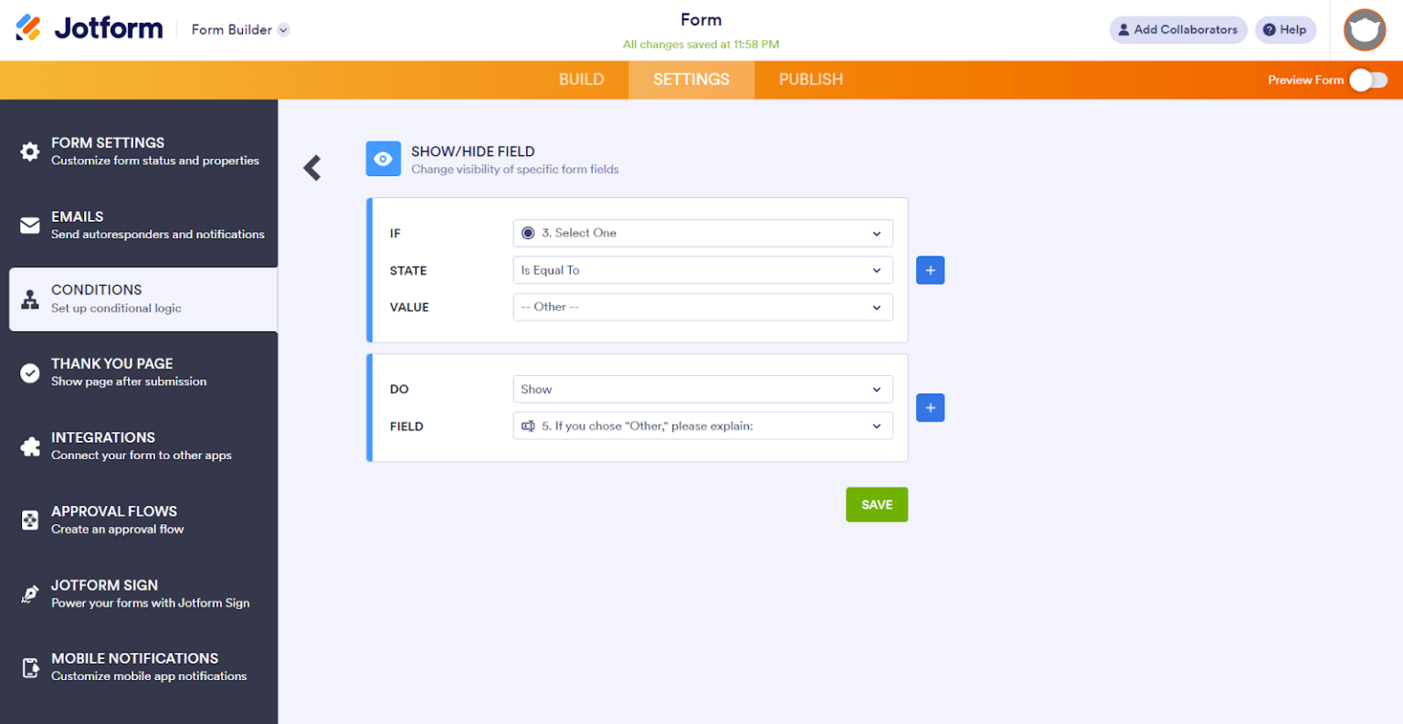 How to use multiple choice with comments on Google Forms | The Jotform Blog