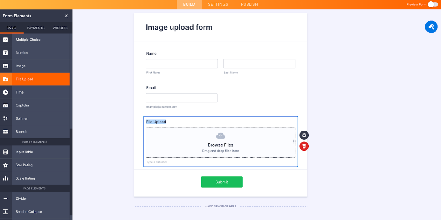 How to create a WordPress image upload form | The Jotform Blog