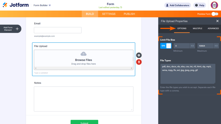 How to upload files in Microsoft Forms | The Jotform Blog