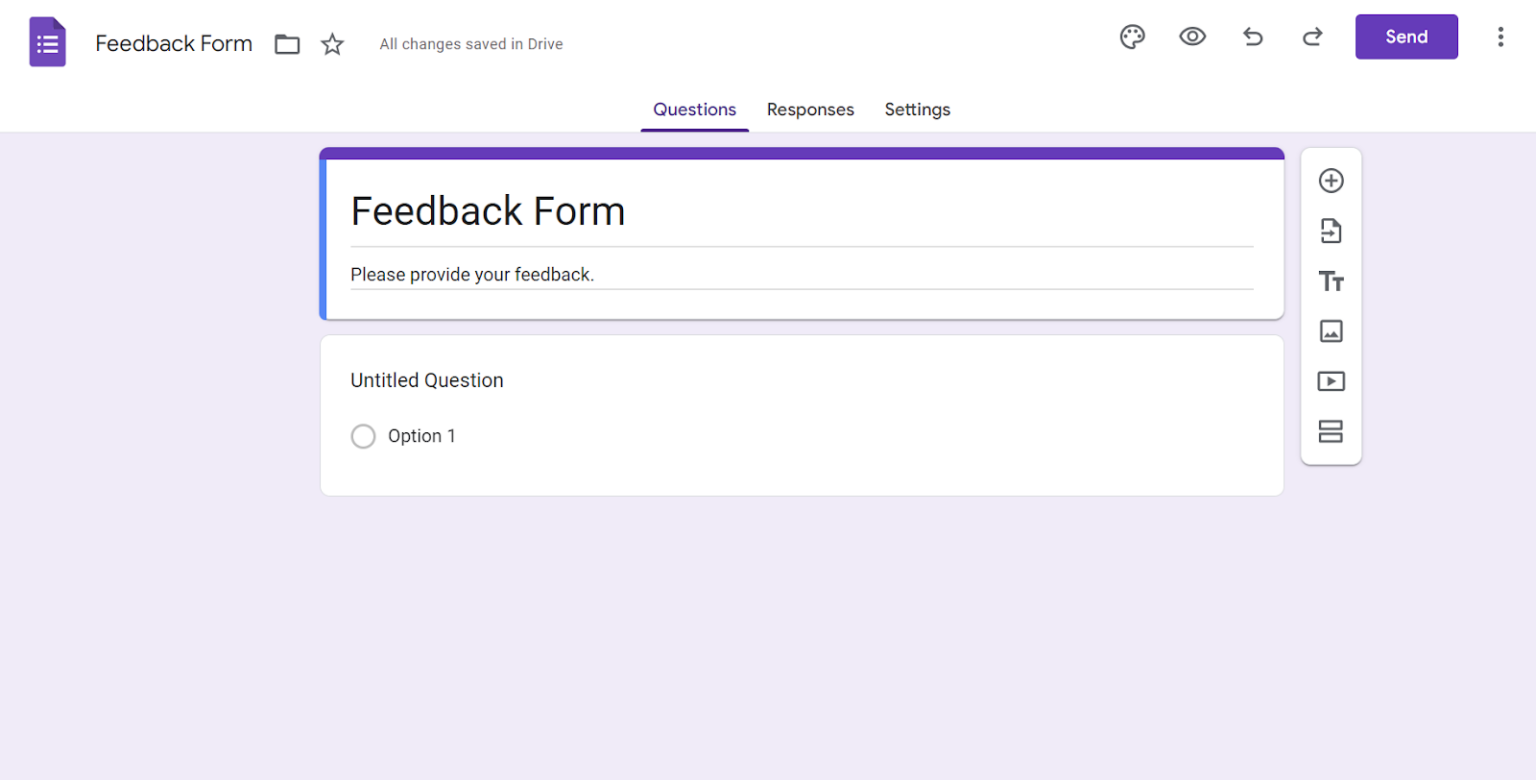 How to make a feedback form in Google Forms | The Jotform Blog