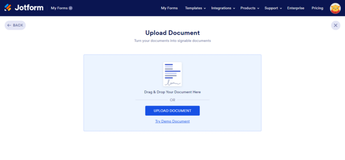 How to Upload Your PDF to Jotform Sign
