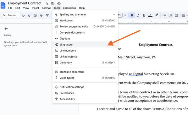 How to Request Signature in Google Docs: A Step-by-Step Guide | The ...