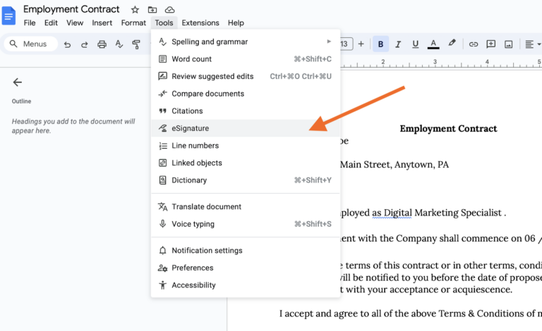 How to Request Signature in Google Docs: A Step-by-Step Guide | The ...