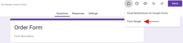 How to use Form Ranger in Google Forms | The Jotform Blog