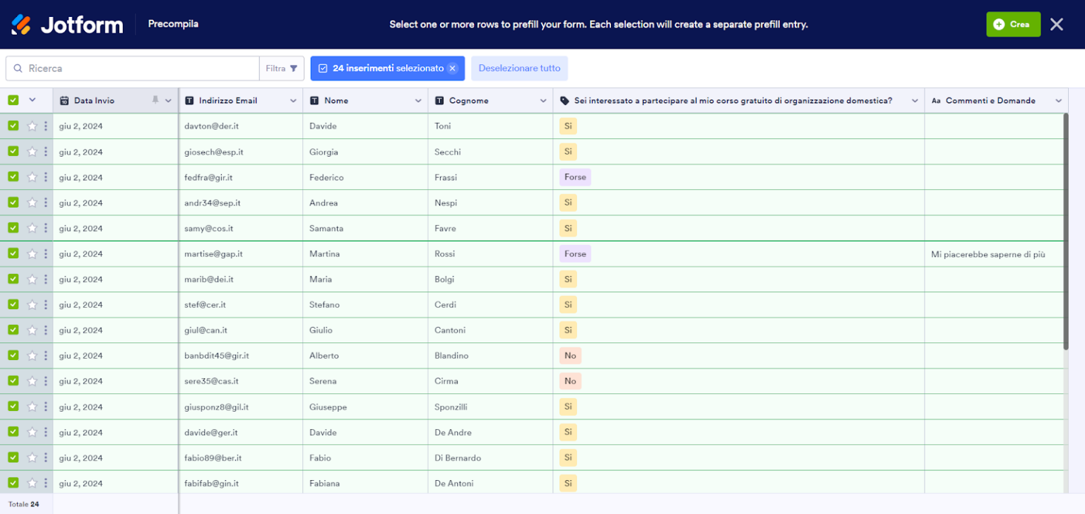 Come precompilare un modulo Google | The Jotform Blog