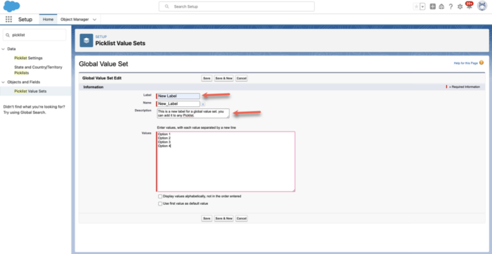 How to create a global picklist in Salesforce | The Jotform Blog