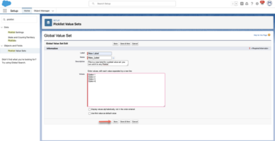 How to create a global picklist in Salesforce | The Jotform Blog