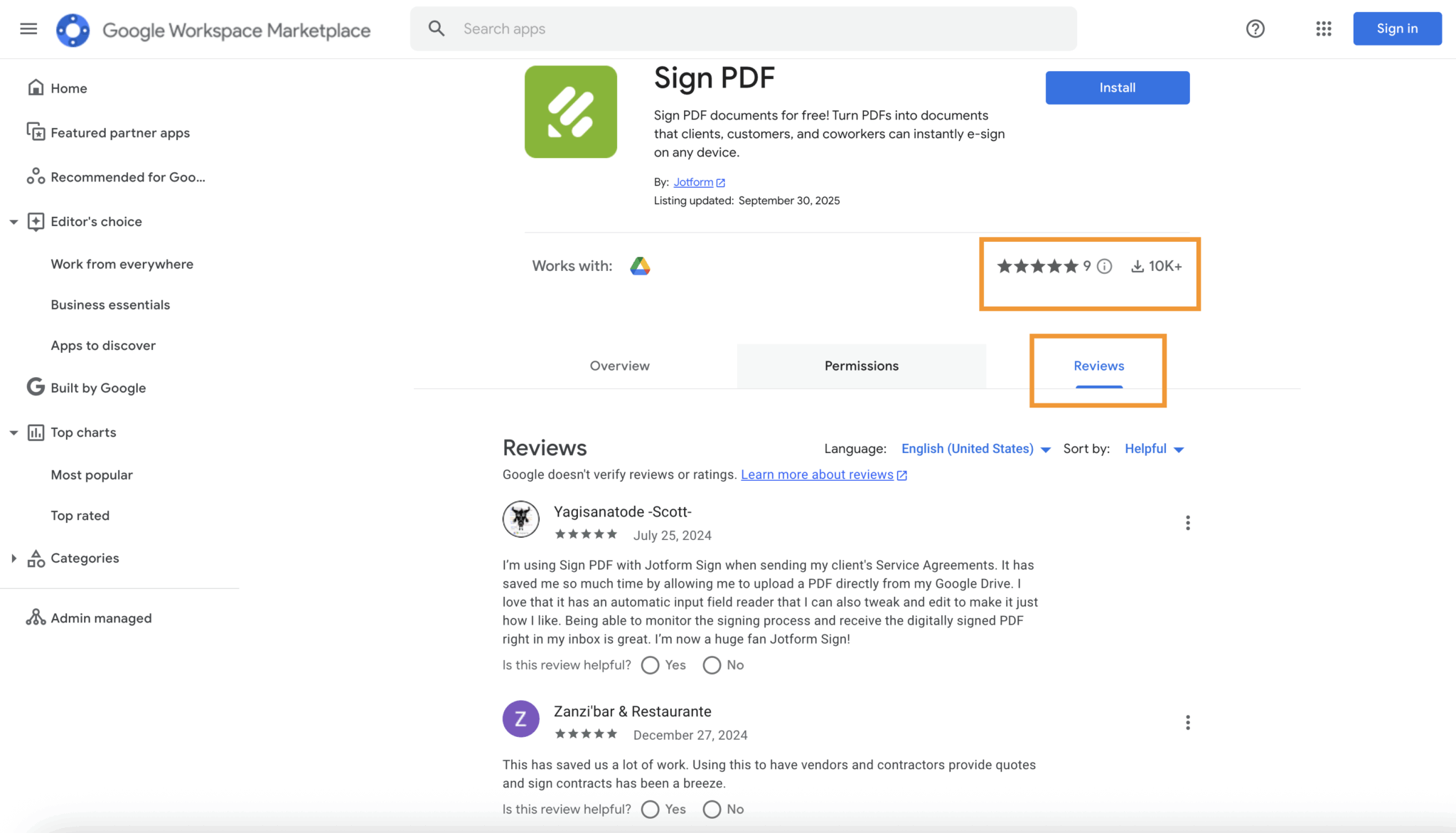10 best Google Workspace Marketplace apps for 2026 | The Jotform Blog
